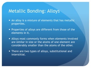 Chemical bonding | PPTX