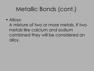 Chemical bonding | PPT | Chemistry | Science
