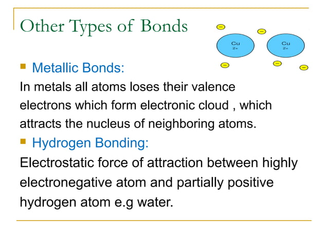 Chemical bonding | PPT | Chemistry | Science