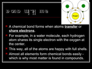 Chemical bonding | PPT | Chemistry | Science