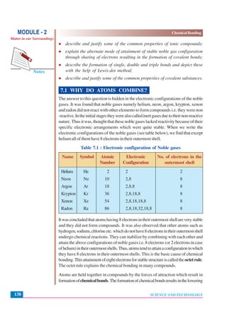 Chemical bonding | PDF