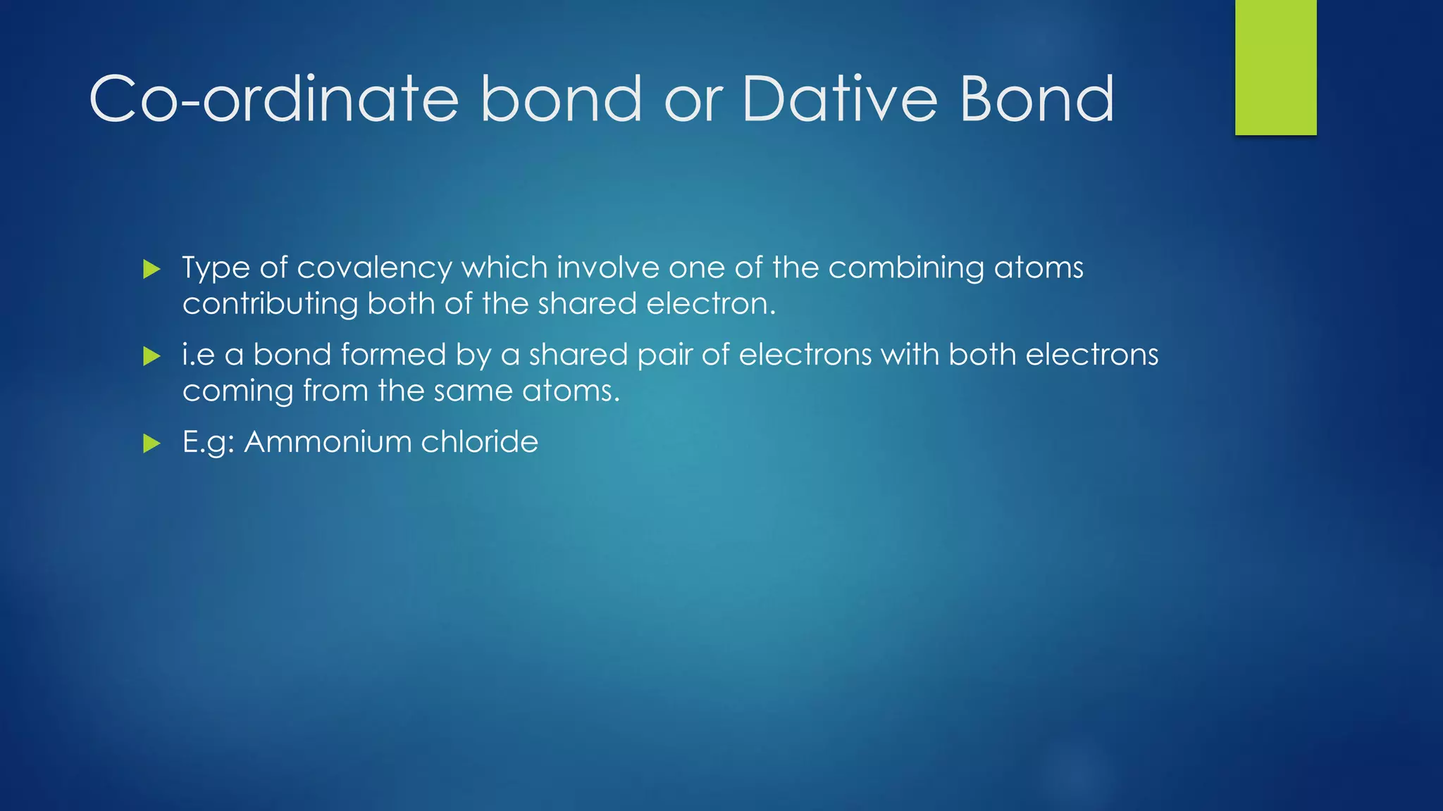 Chemical bonding | PPT