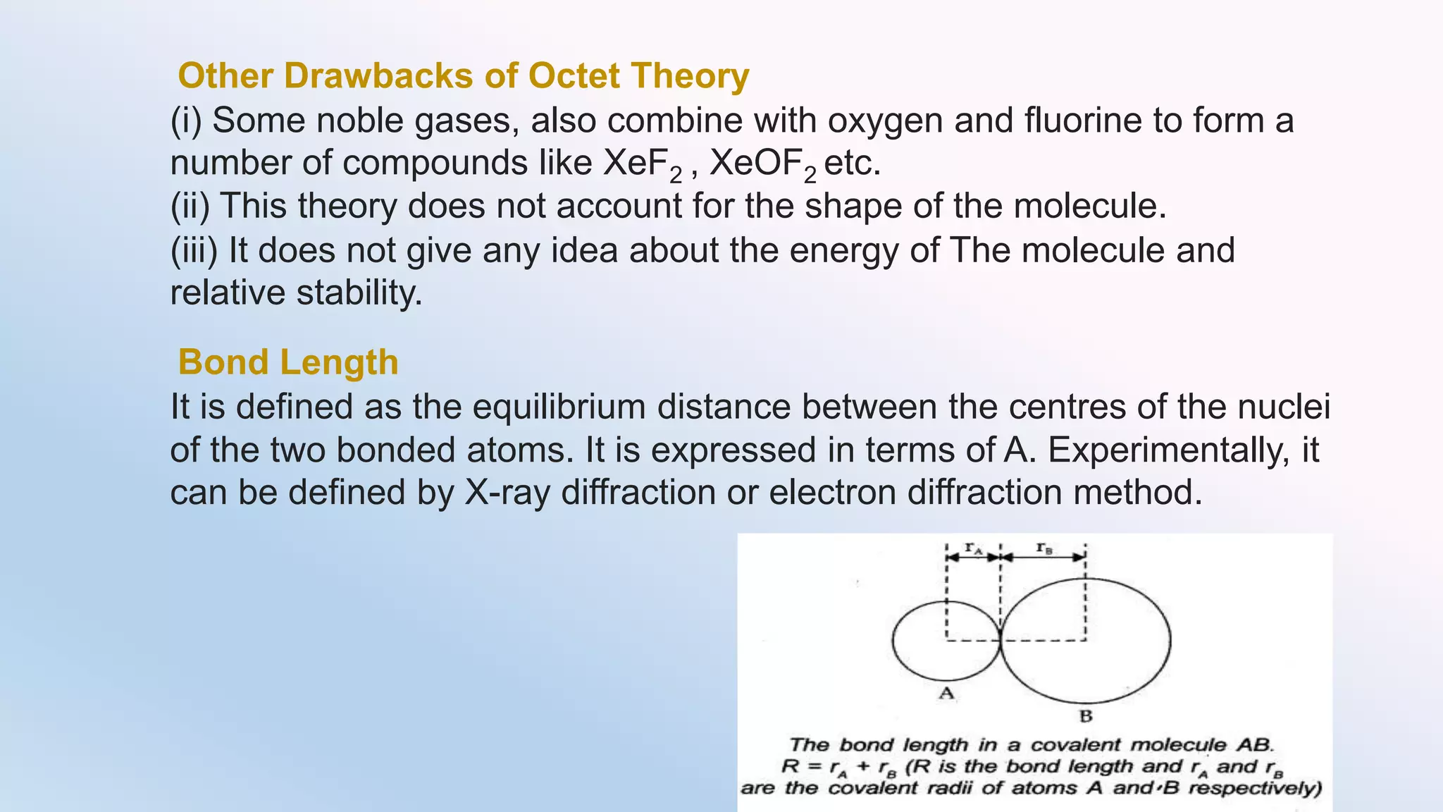 CHEMICAL BONDING AND MOLECULAR STRUCTURE | PPTX