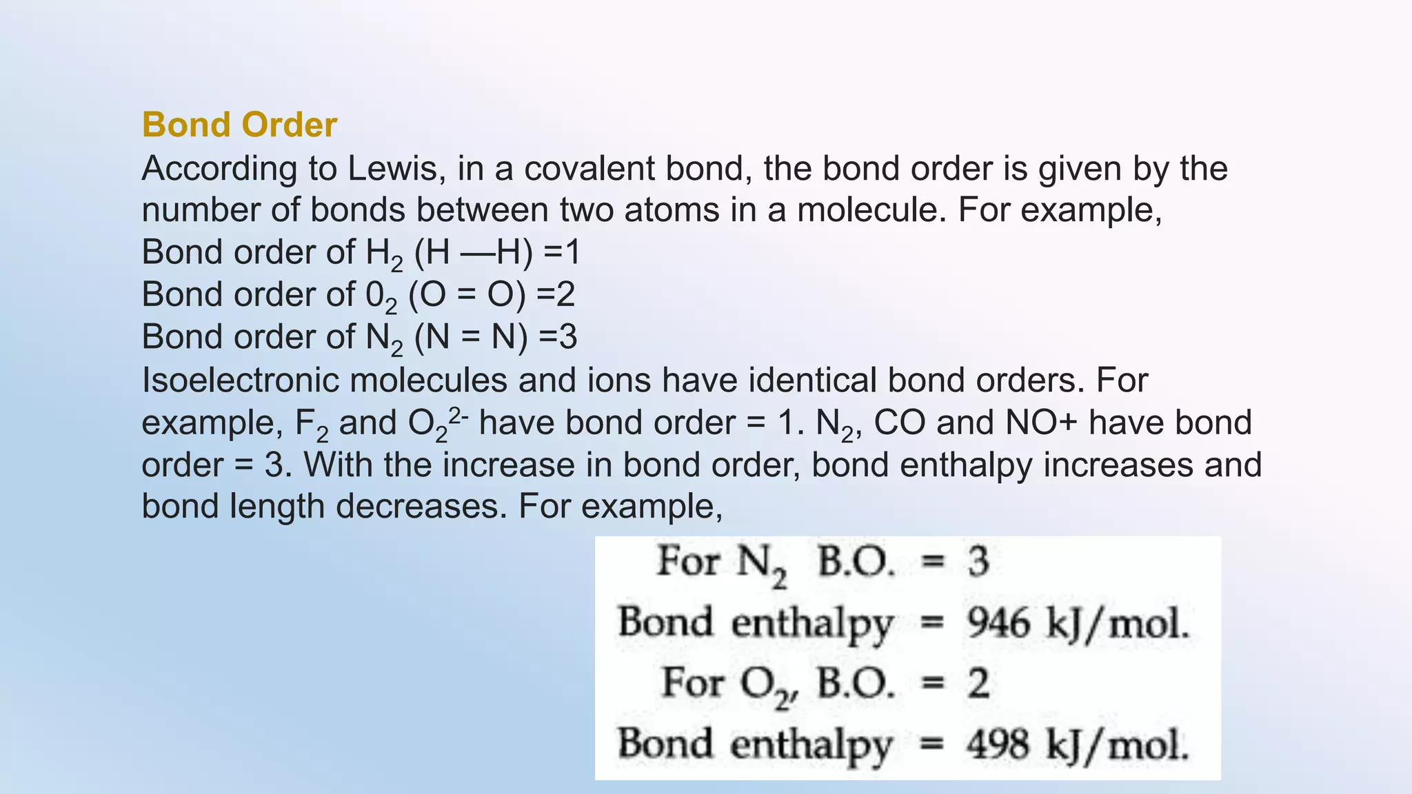 CHEMICAL BONDING AND MOLECULAR STRUCTURE | PPTX