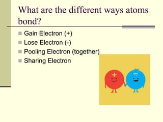 Subject: Chemical Bonding in physics.... | PPT | Chemistry | Science
