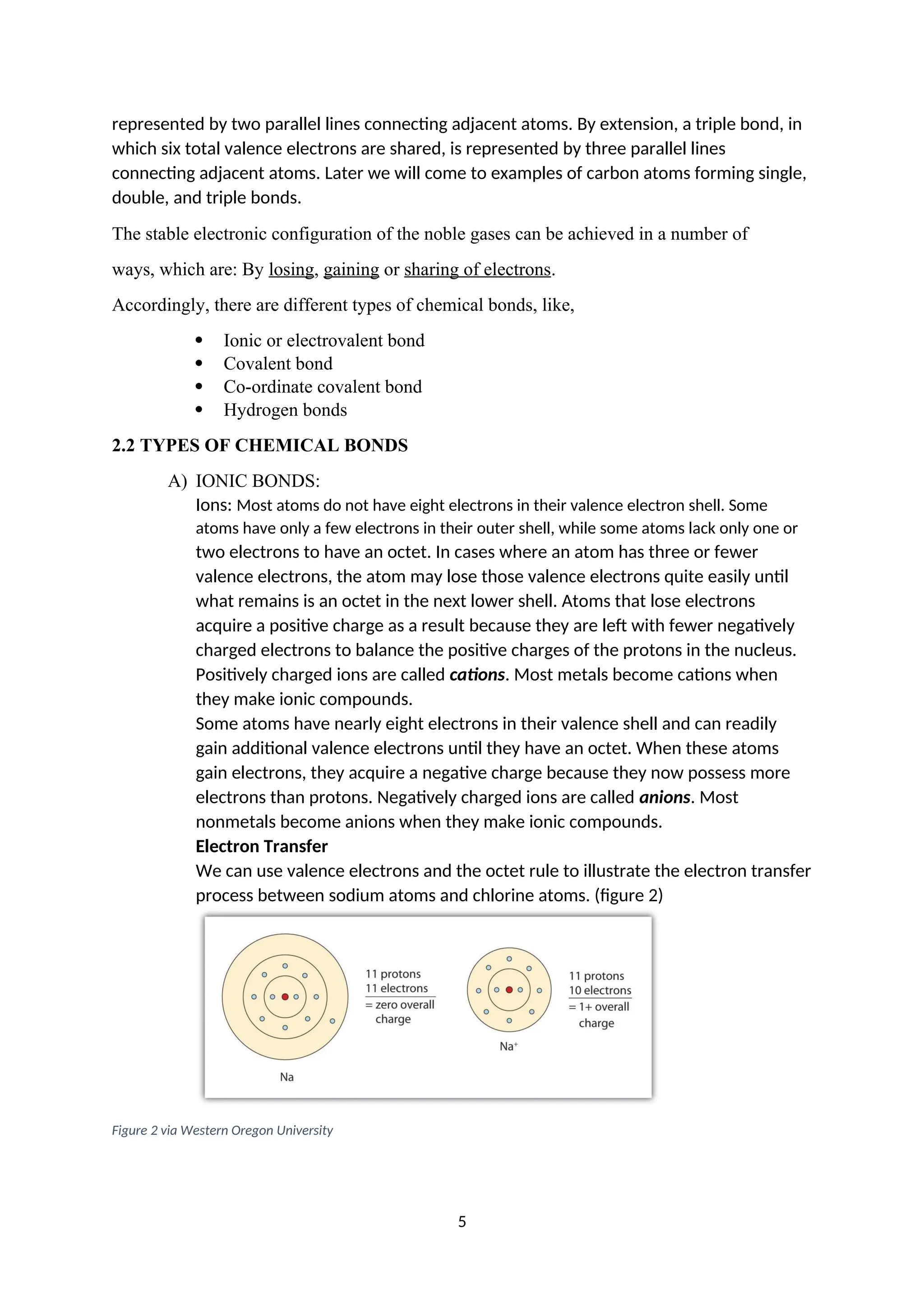 Introduction to Chemical Bonding and types | DOCX