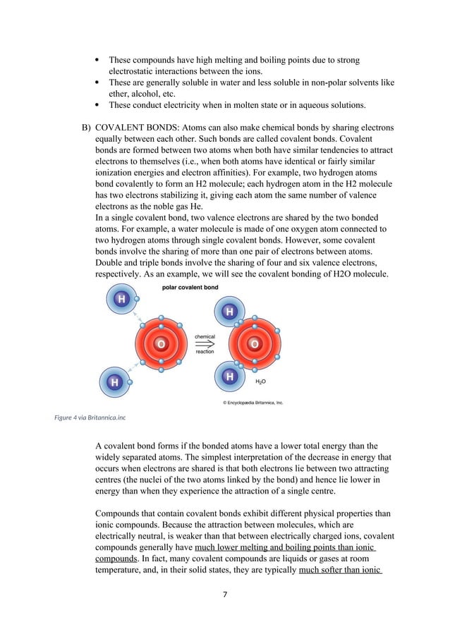 Introduction to Chemical Bonding and types | PDF
