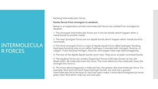 "Chemical Bonding - for medical students | PPT