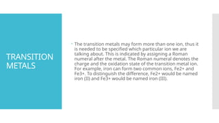 "Chemical Bonding - for medical students | PPTX