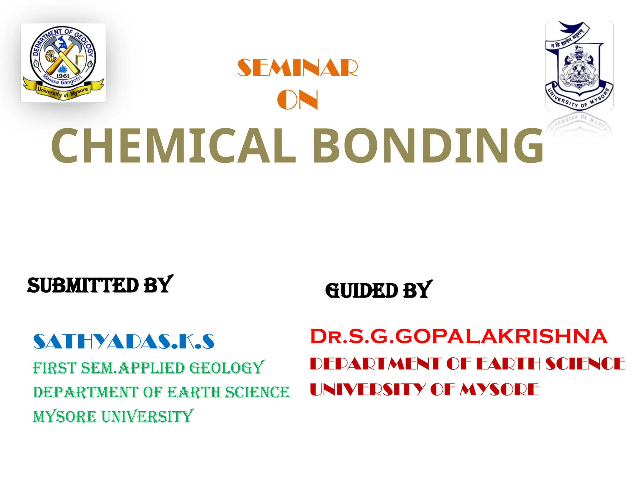 The structural principle in crystals CHEMICAL BONDING.ppt