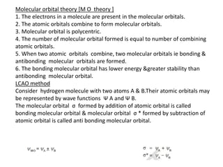 Chemical bonding (ncert) | PPT