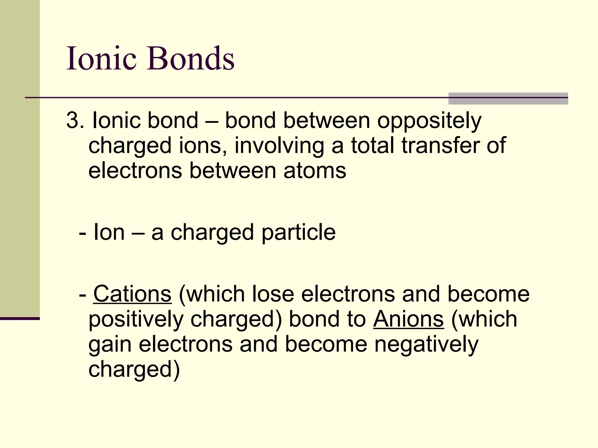 Chemical bonding (1) | PPT