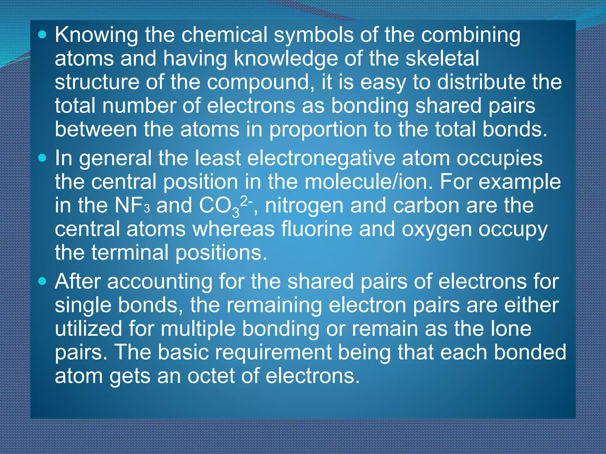 Chemical bonding and molecular structure grade 11 | PPTX