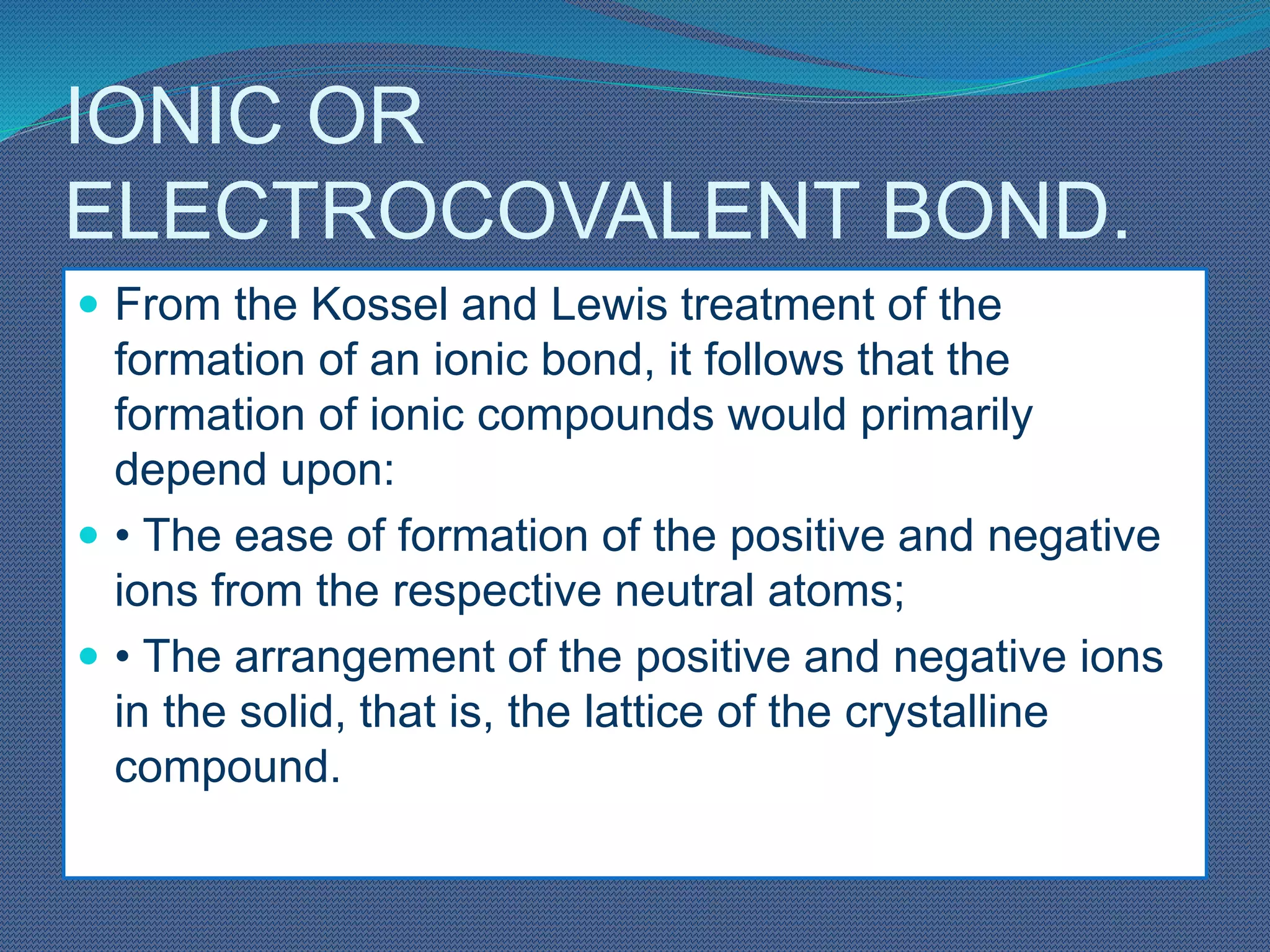 Chemical bonding and molecular structure grade 11 | PPTX