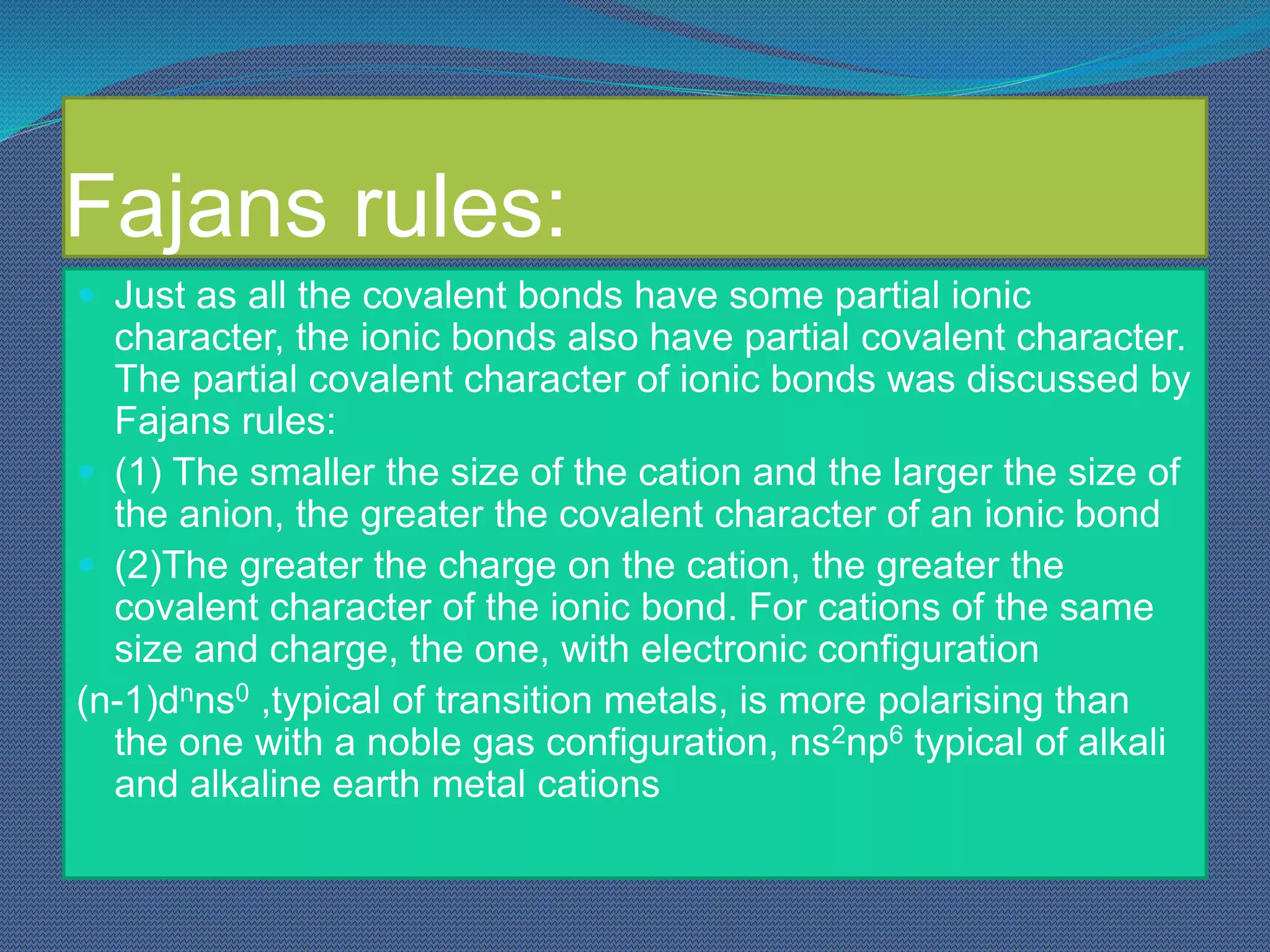 Chemical bonding and molecular structure grade 11 | PPTX