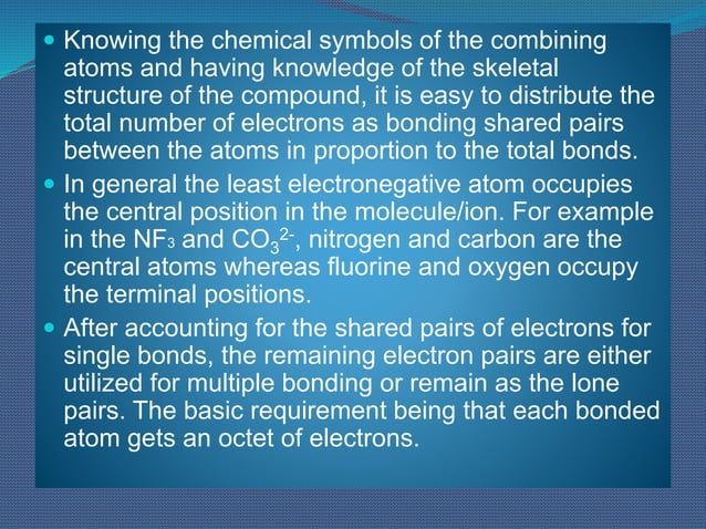 Chemical bonding and molecular structure grade 11 | PPTX