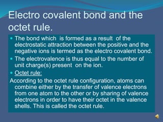 Chemical bonding and molecular structure grade 11 | PPTX