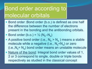 Chemical bonding and molecular structure grade 11 | PPTX