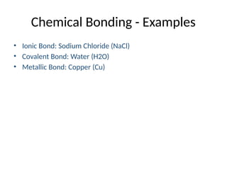 chemical bonding adssdfdgfdgettrgdgdfgergefdfgrt | PPTX