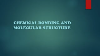 CHEMICAL BONDING LESSON 4 .pptx
