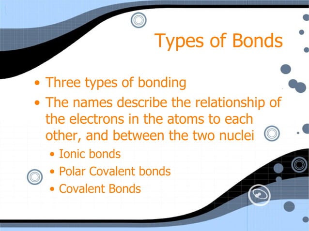 Chemical Bonding Part 1 | PPT