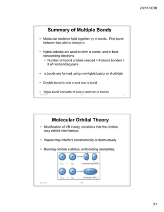 Chemical bonding part 1 | PDF