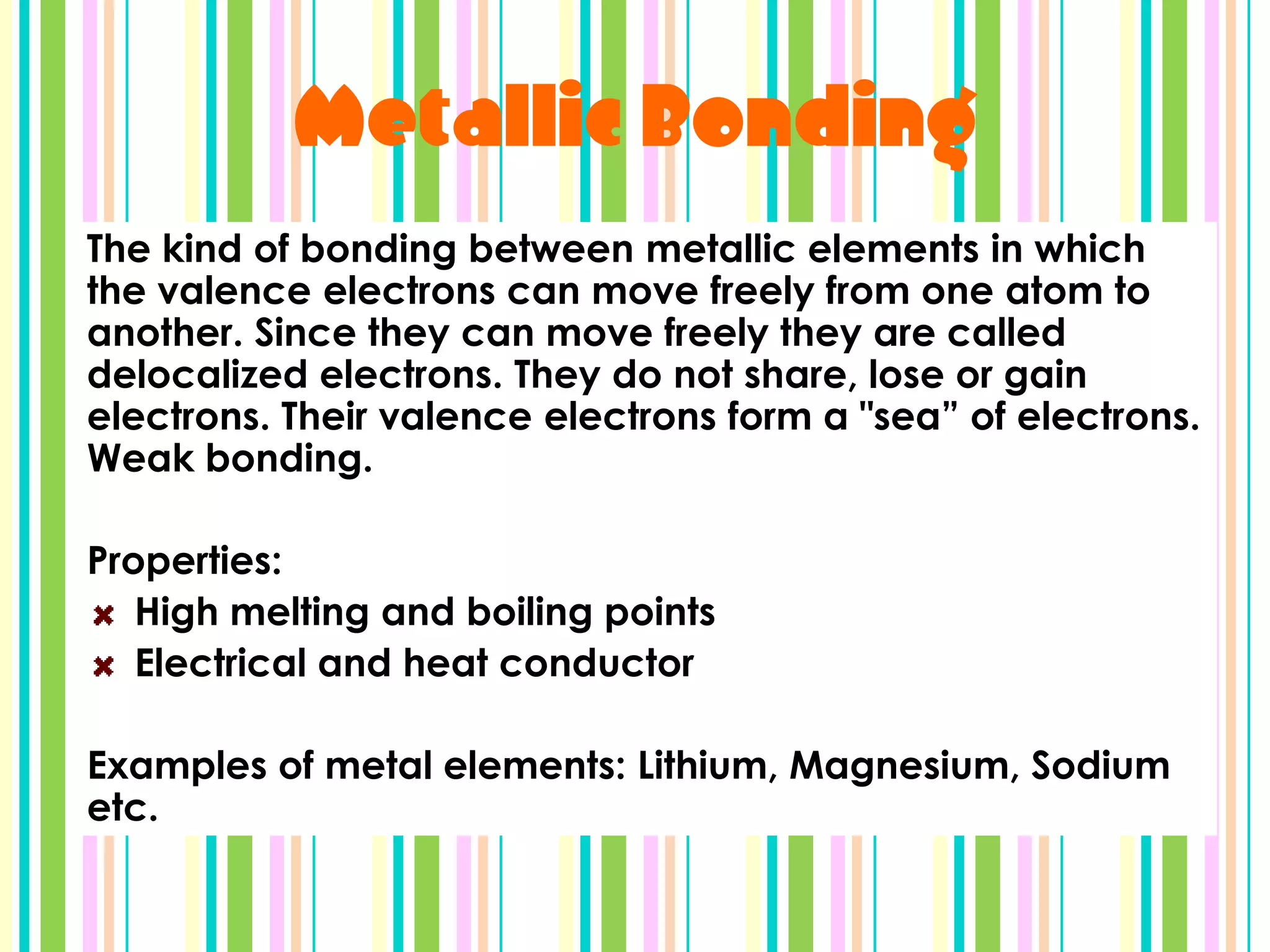 Chemical bonding Powerpoint | PPTX