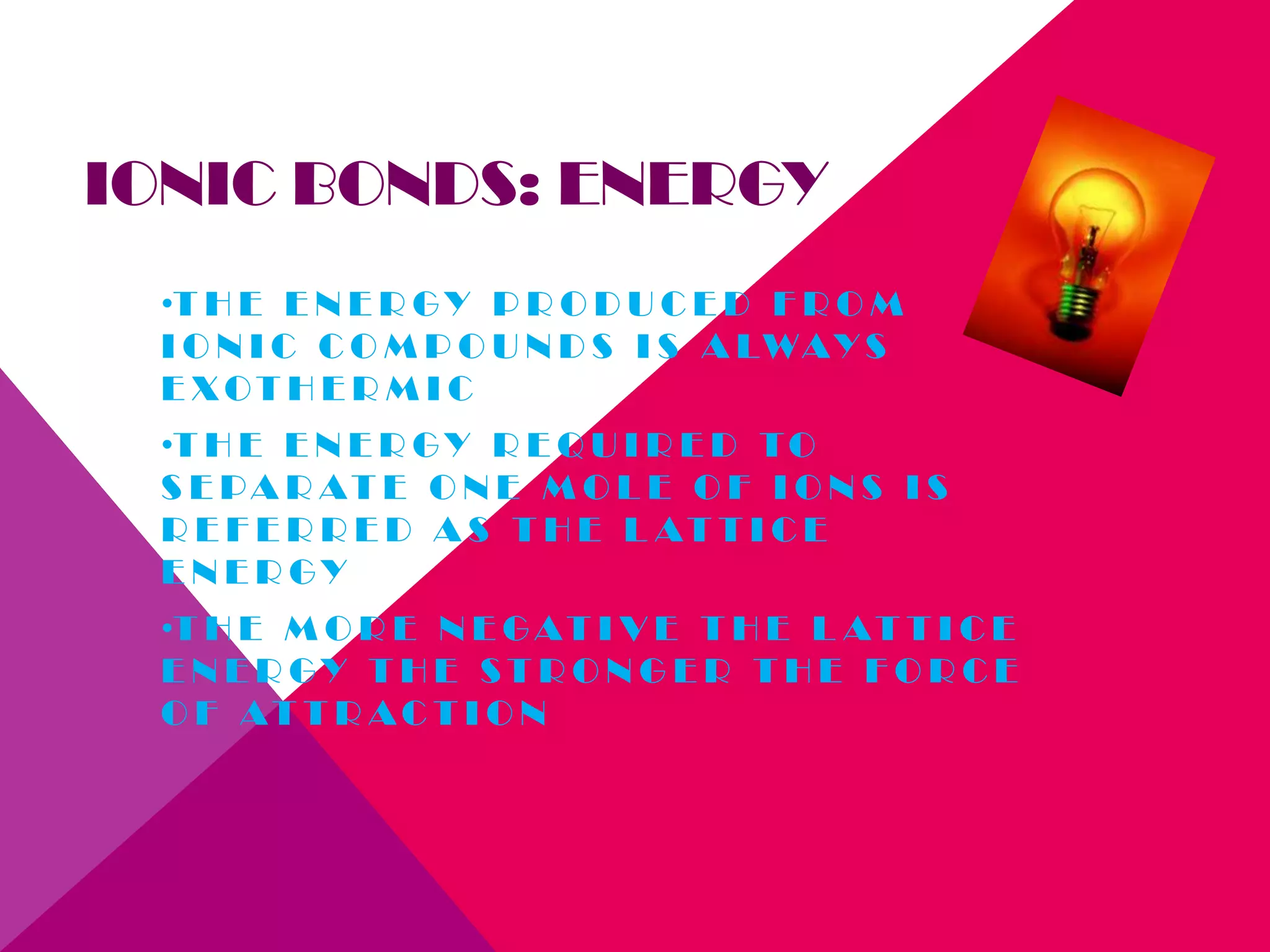 Chemical bonding project | PPTX