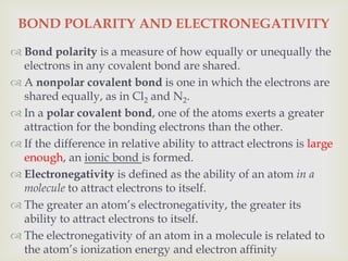 Chemical bonding sk0023 | PPTX