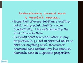 Chemical bond pdf of the prezi | PDF