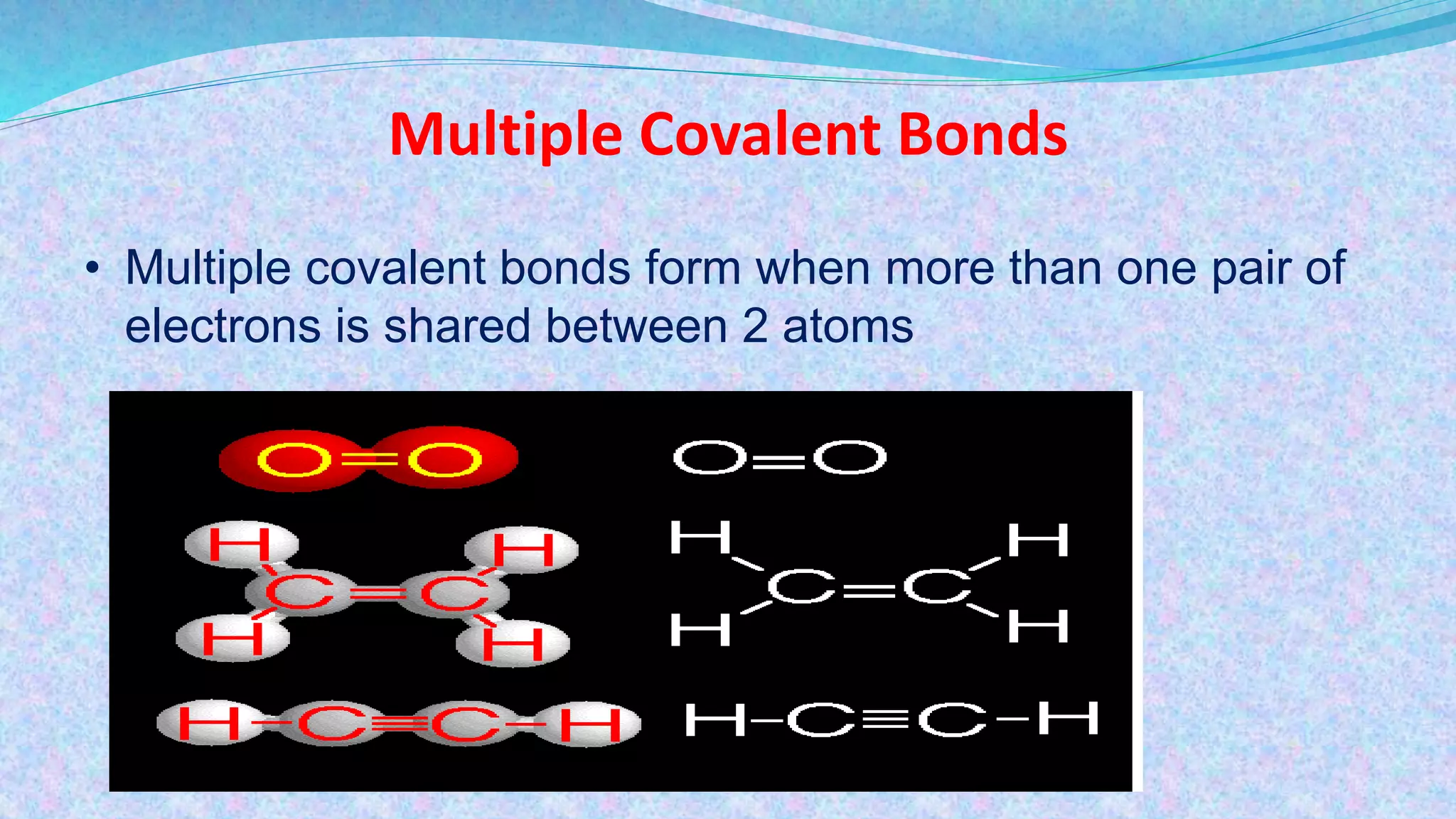 Chemical bonds 2020 | PPTX