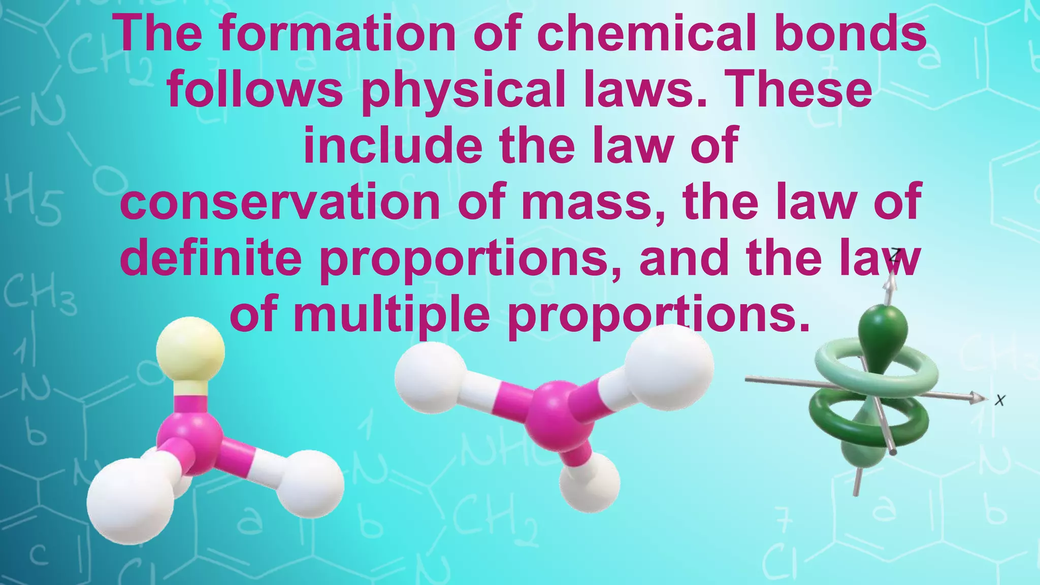 Chemical Bonds & The Laws of Chemical Bonding | PPTX