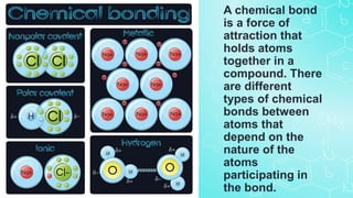 Chemical Bonds & The Laws of Chemical Bonding | PPTX