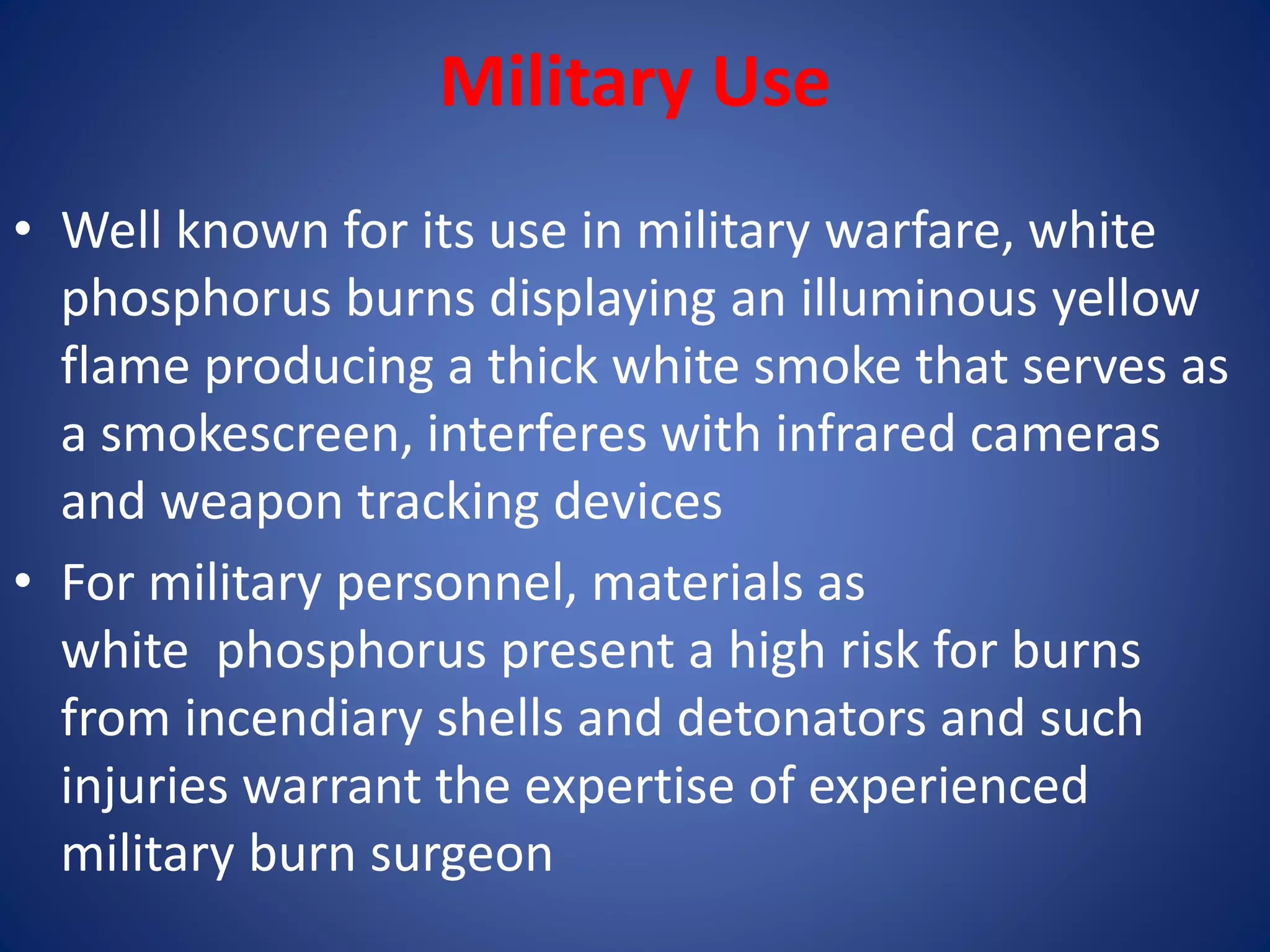 Chemical burns | PPTX