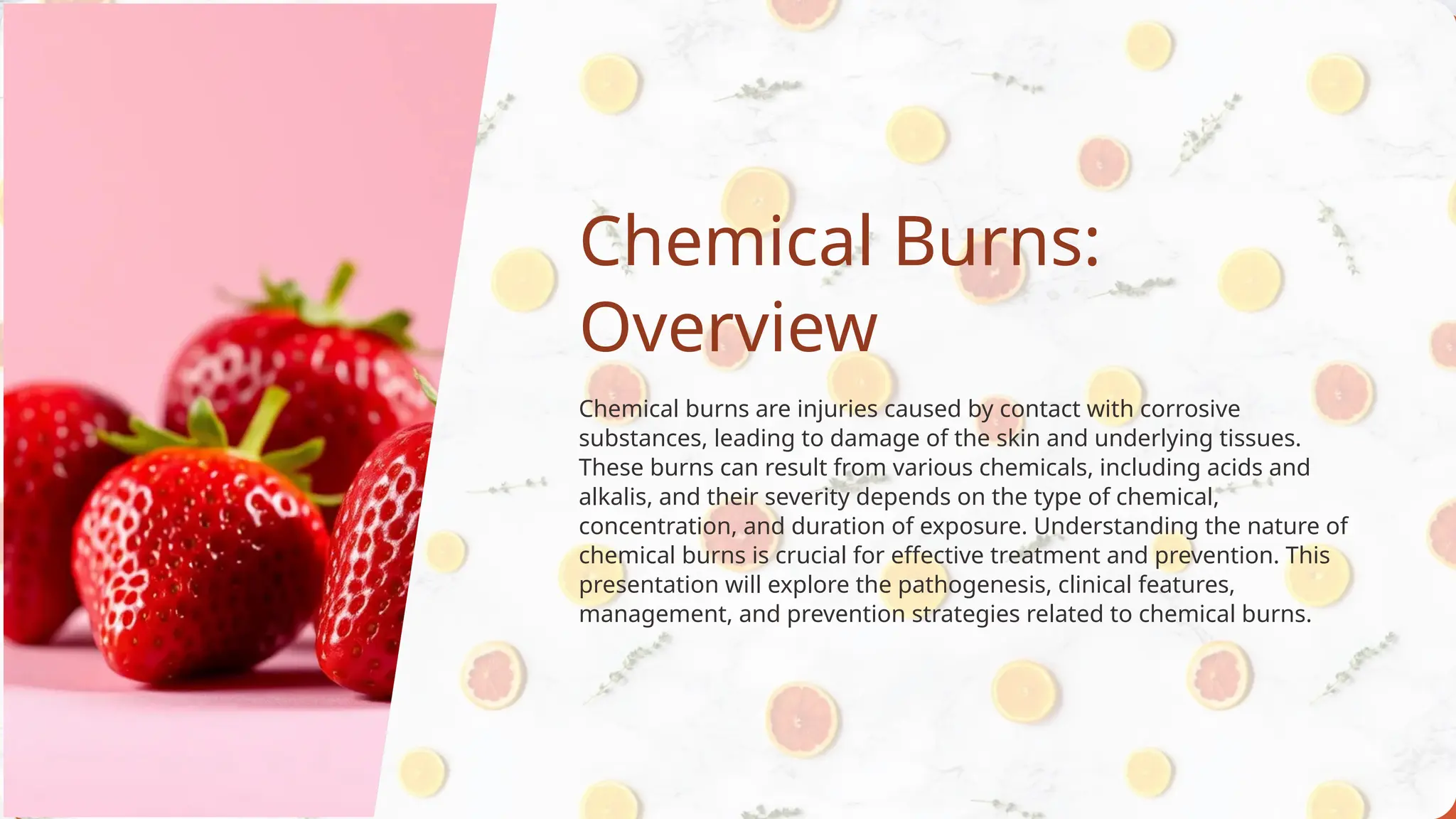 Chemical Burns_ Overview.nknknnknknknininin | PPTX