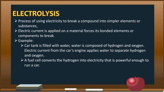 Chemical change | PPTX | Chemistry | Science
