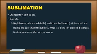 Chemical change | PPTX