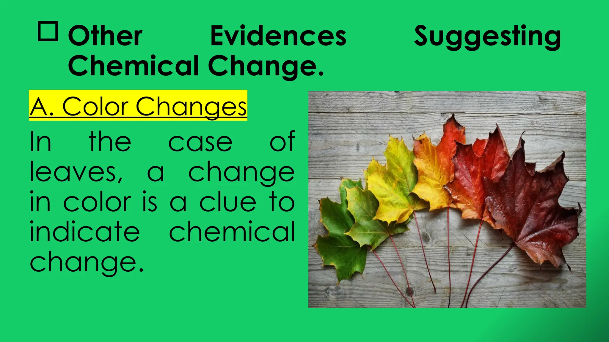 CHEMICAL CHANGE.pptxbbbbbbbbbbbbbbbbbbbn | PPT