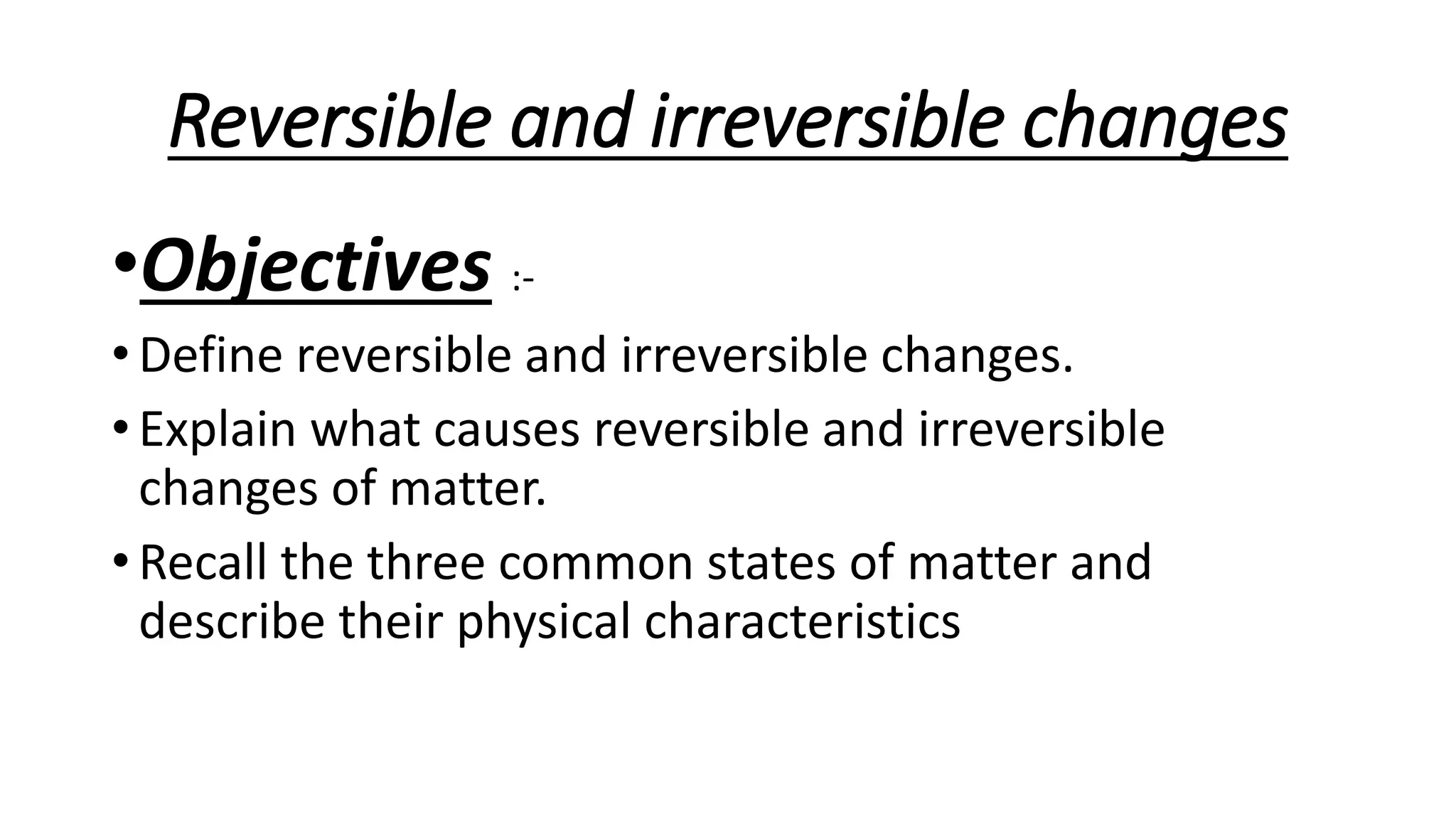 Chemical change grade 6 pptx | PPTX