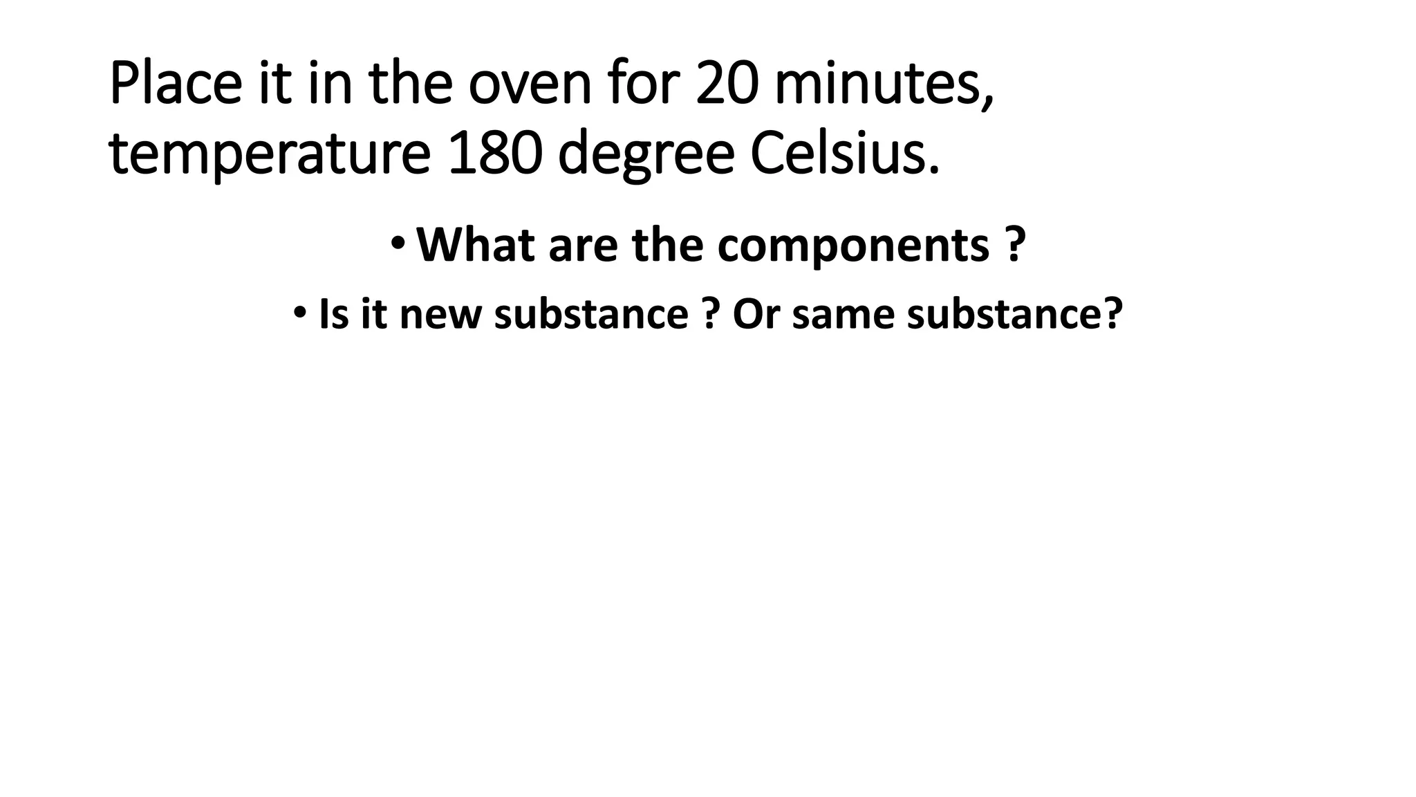 Chemical change grade 6 pptx | PPTX
