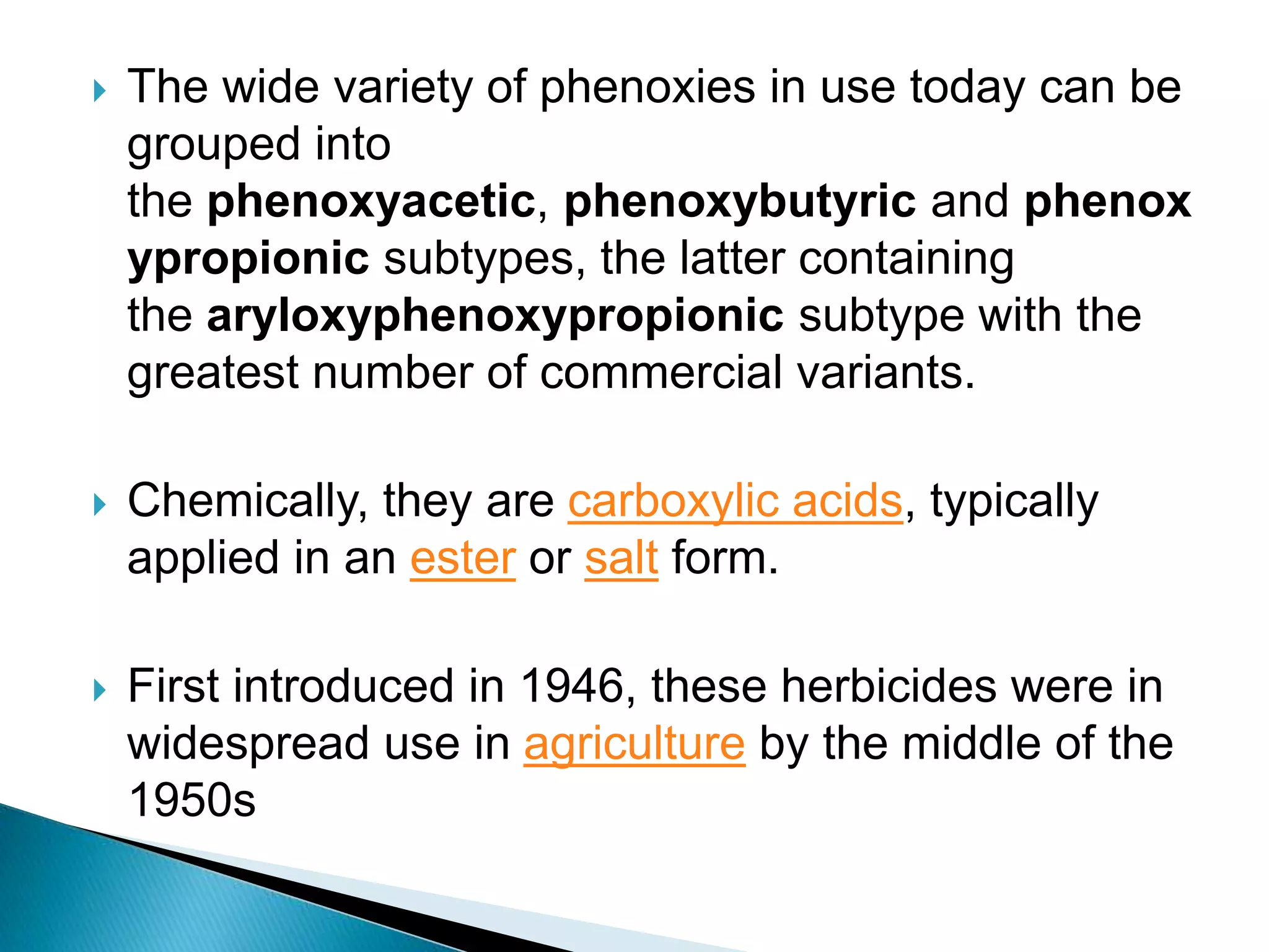 Chemical classification of herbicides | PPTX