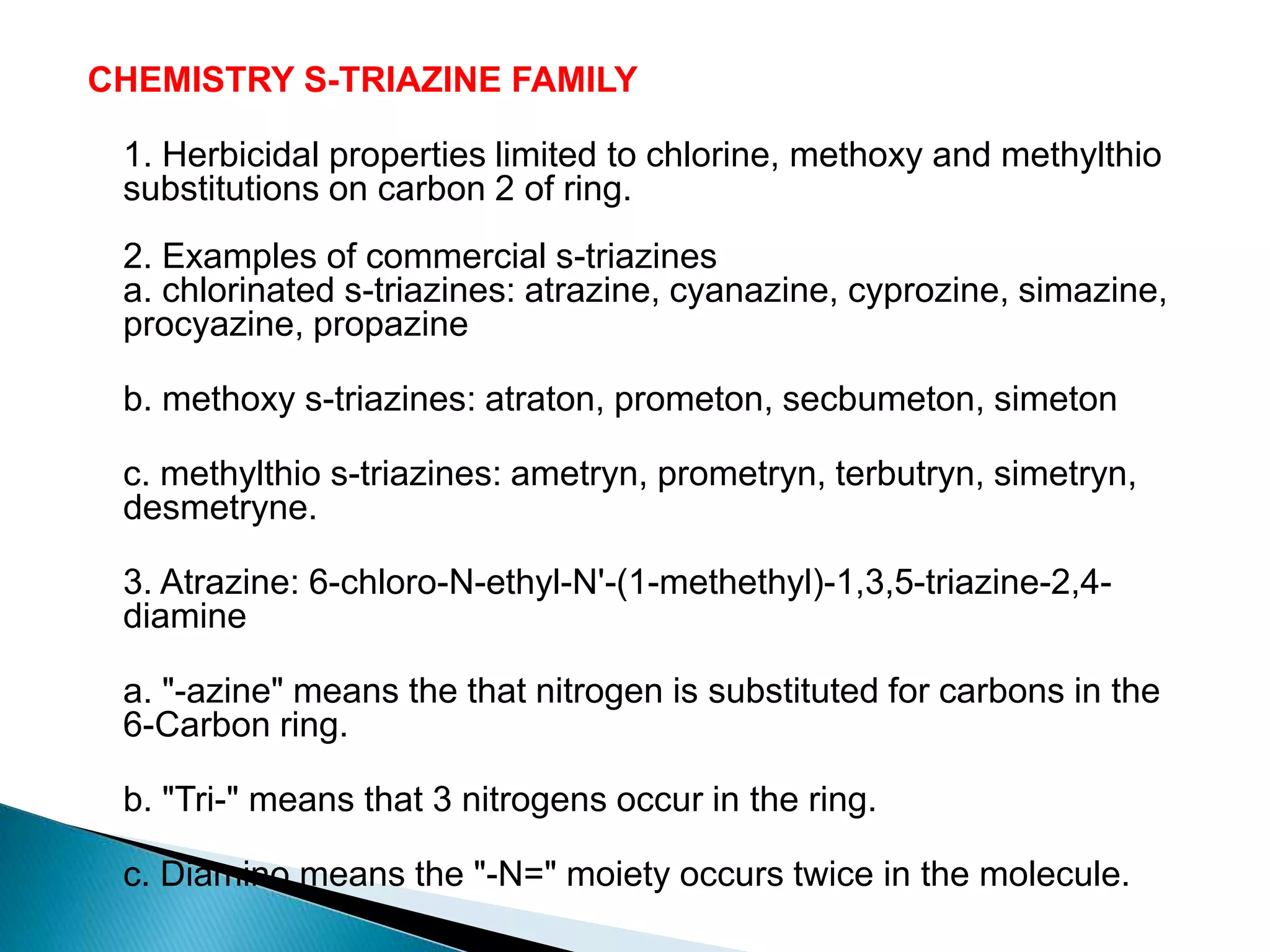 Chemical classification of herbicides | PPTX
