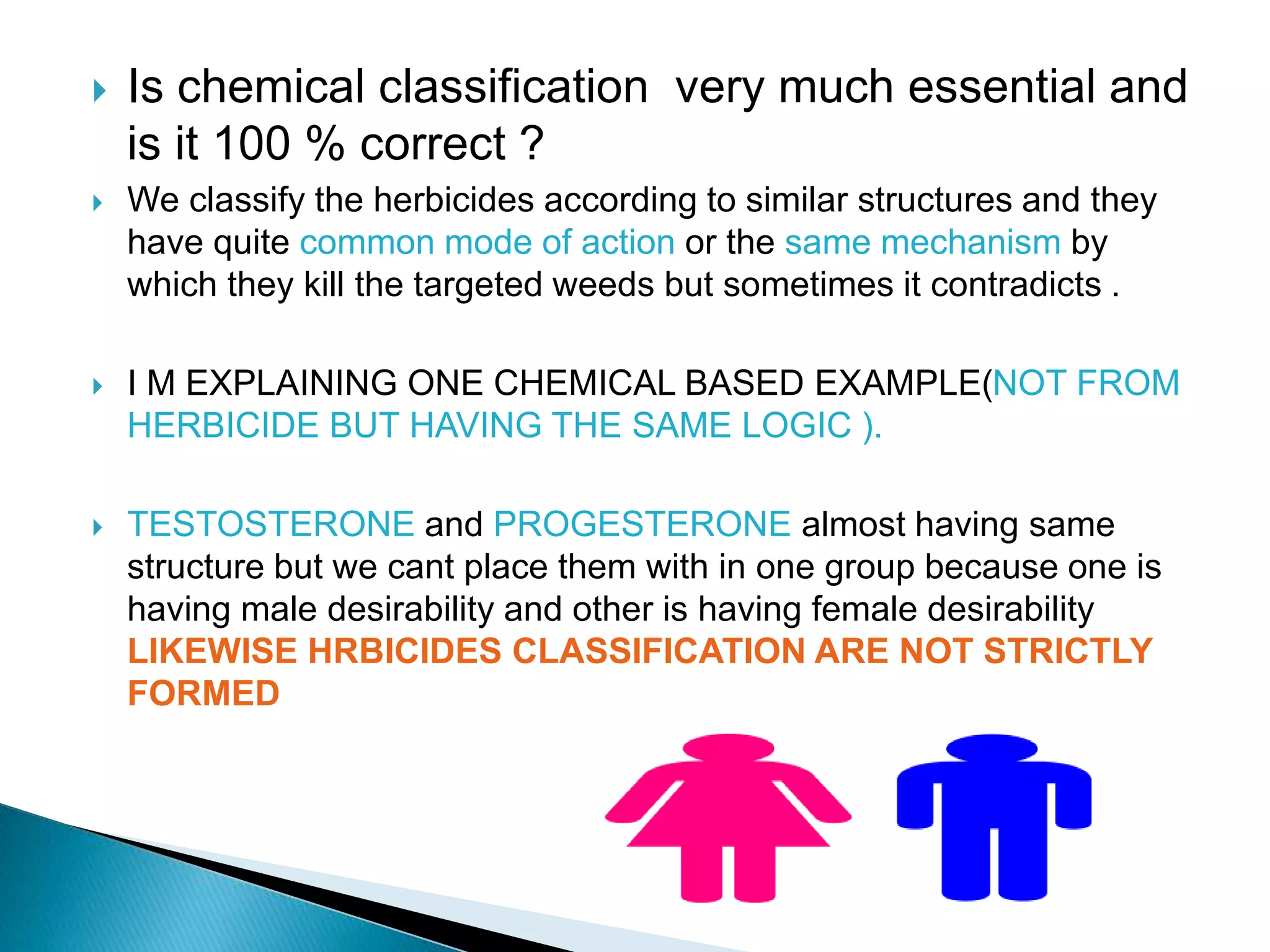 Chemical classification of herbicides | PPTX