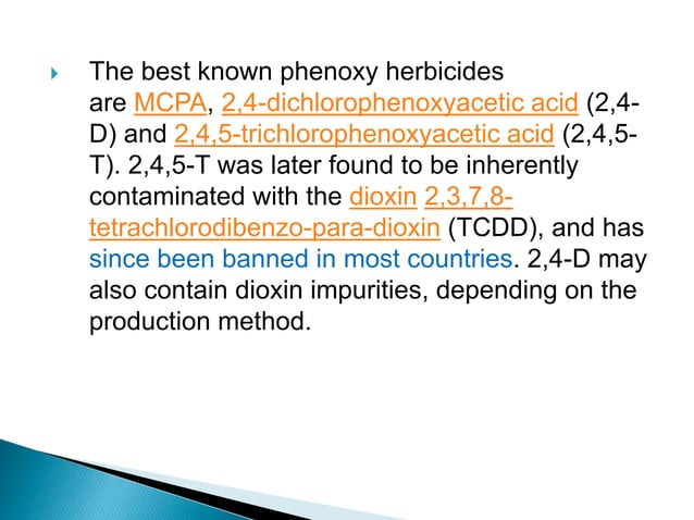 Chemical classification of herbicides | PPT