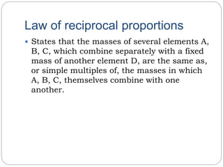Chemicalcombinationsbalancingchemeqns | PPT