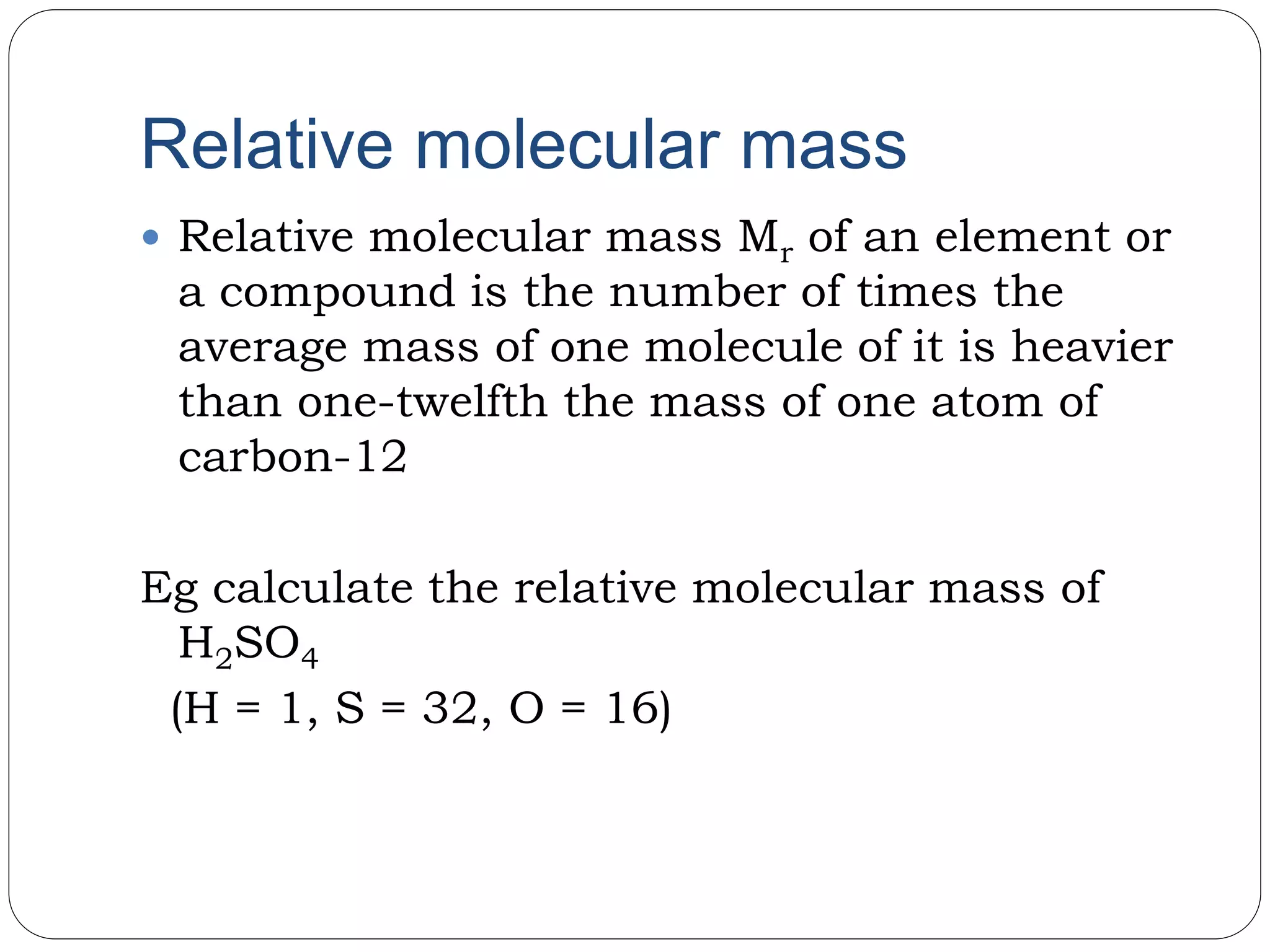 Chemicalcombinationsmoles,molecularandempirical | PPTX