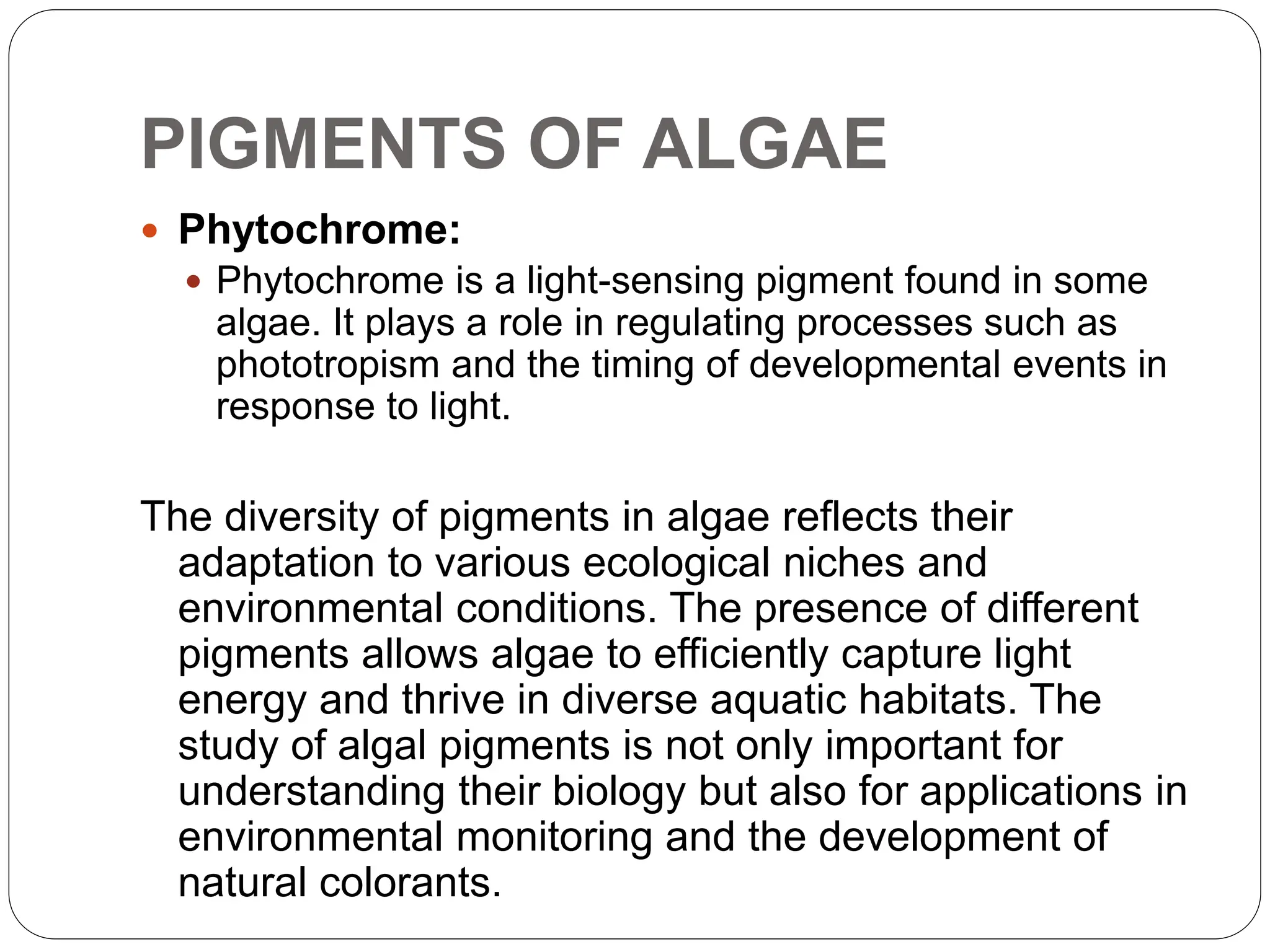 Chemical Composition of micro and macro Algae | PPTX