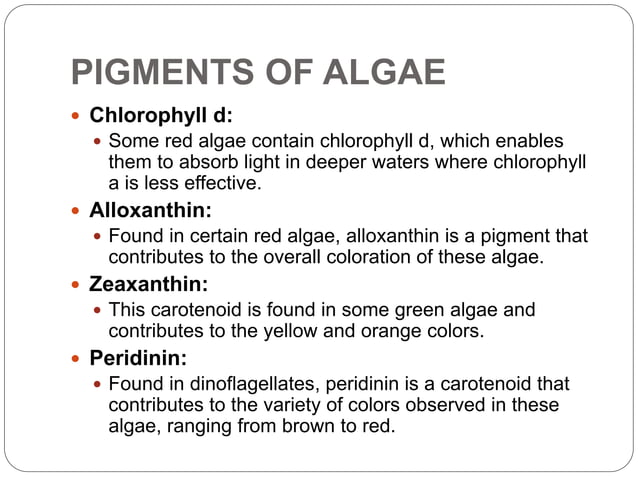 Chemical Composition of micro and macro Algae | PPTX | Chemistry | Science