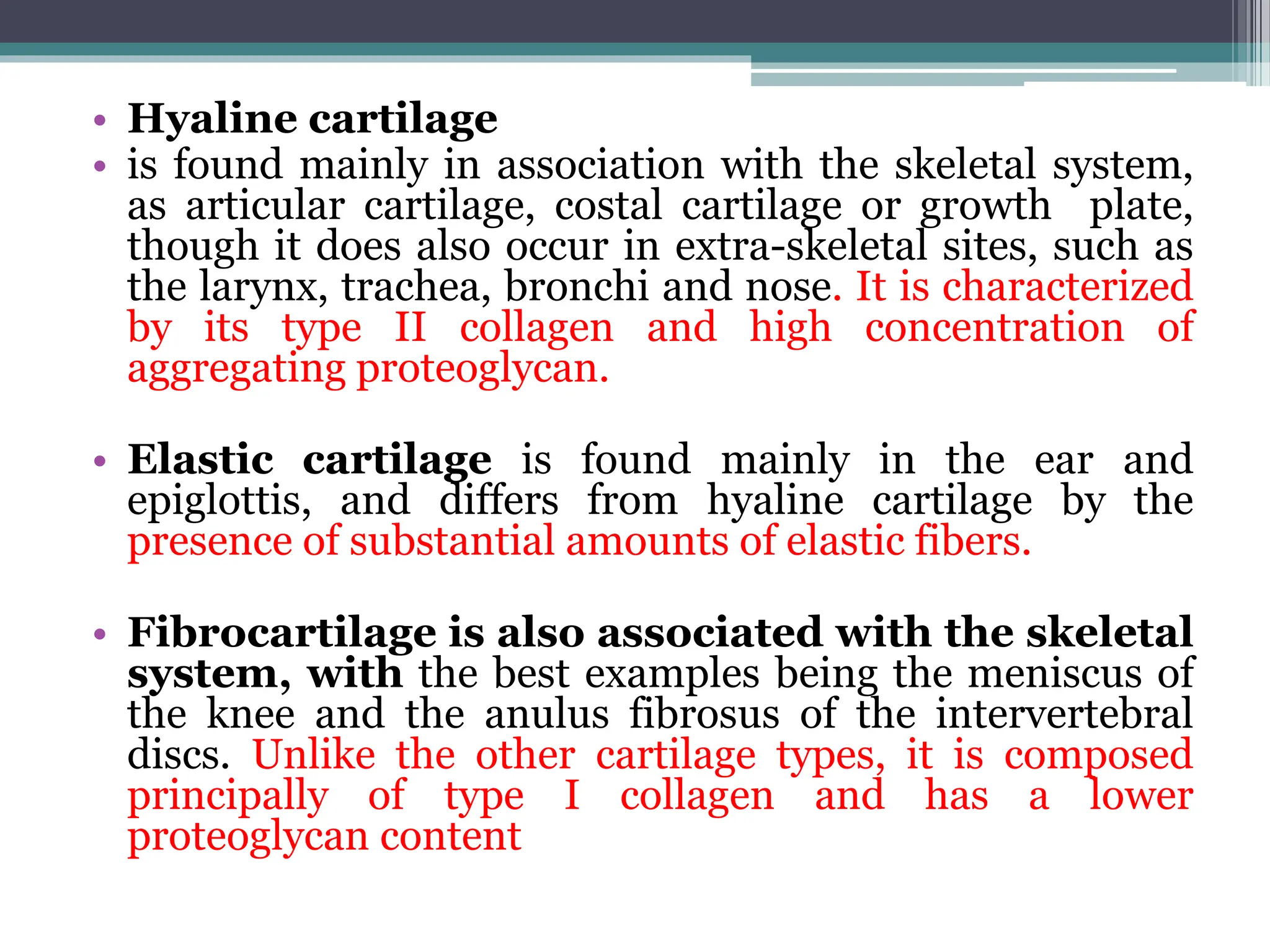 Chemical composition of cartilage I course.pdf