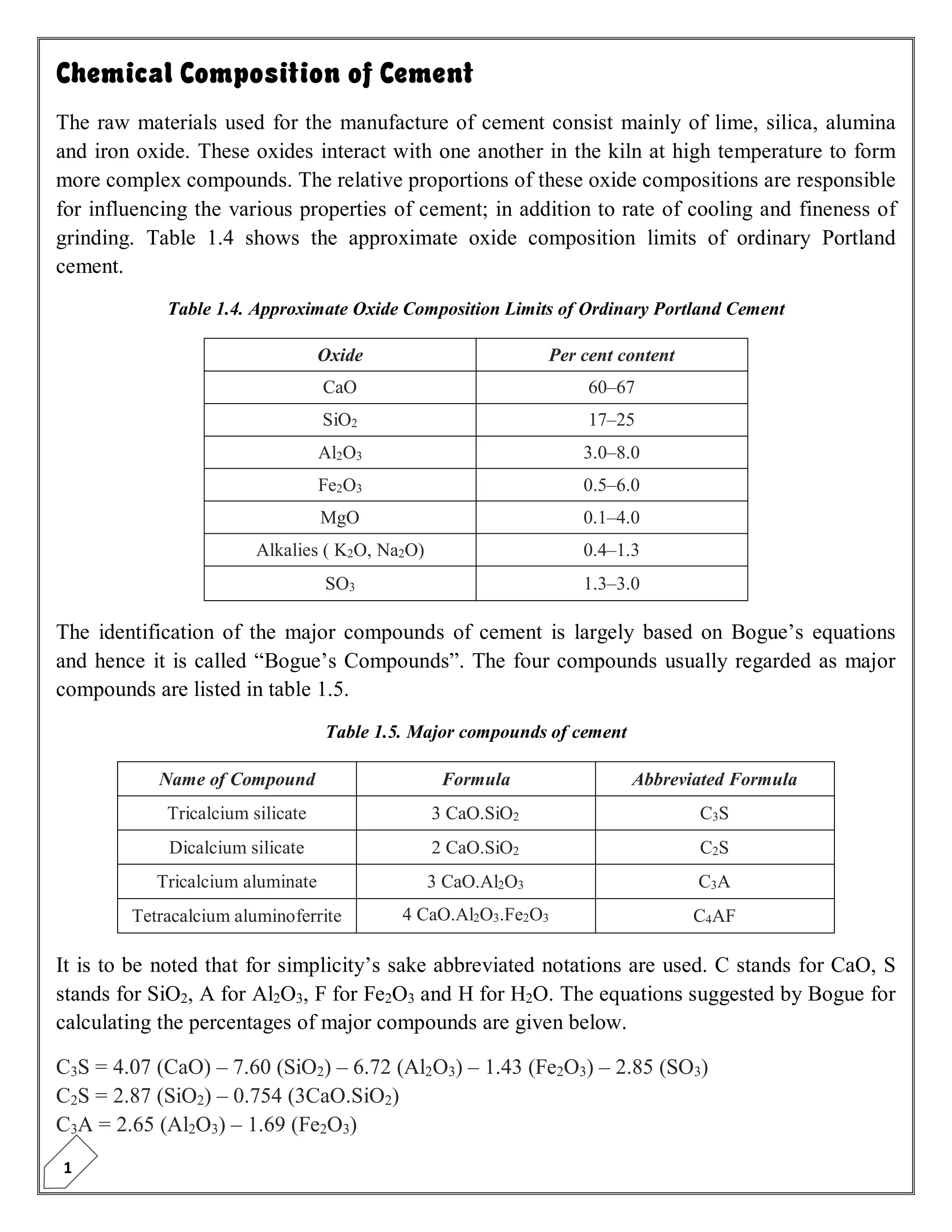 chemical composition of cement.pdf